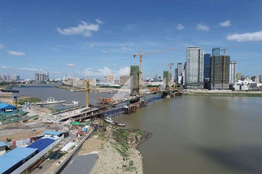 Koh Norea bridge to ease traffic in Chbar Ampov district by end of 2023 ...